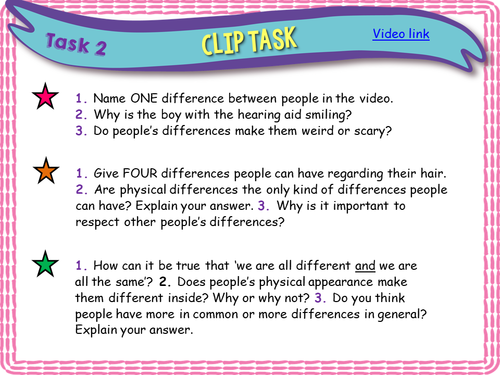 Respecting Differences | Teaching Resources