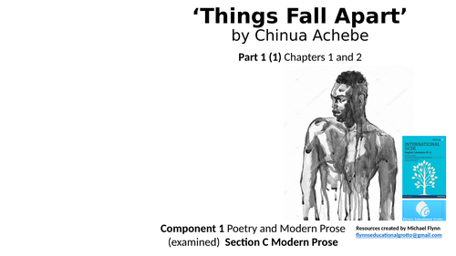 GCSE Literature (1): ‘Things Fall Apart’ Part 1 – Chapters 1 and 2 ...