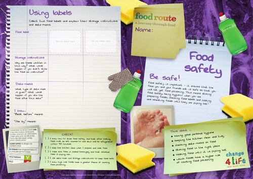 food-route-food-safety-journal-teaching-resources