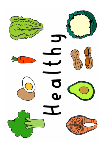 Healthy Eating FOOD | SHOPPING game (7 Activities) 3 Lessons | Teaching ...