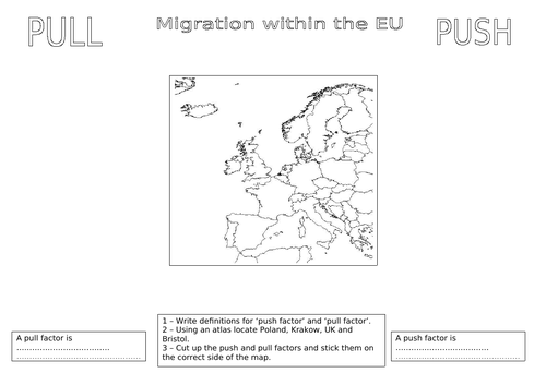KS3 Population Change and Migration - Full Unit with All Resources ...