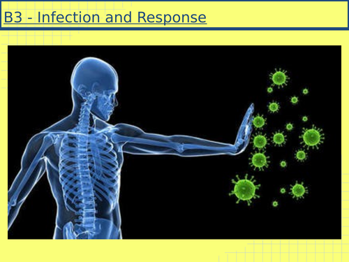 B3 - Infection and Response (AQA GCSE Trilogy Higher) | Teaching Resources