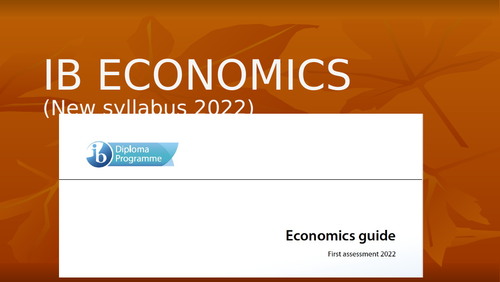 IB Economics (new syllabus 2022) IA guide | Teaching Resources