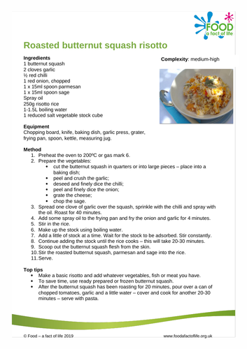 Food life skills - Module 12 Veg out | Teaching Resources