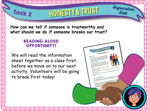 Honesty and Trust | Teaching Resources