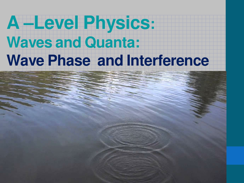 A Level Physics: Waves & Quantum Physics FULL Lesson Pack | Teaching ...