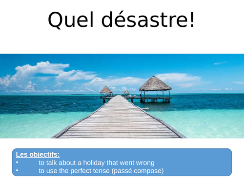 Studio 3 Module 4: Spécial Vacances (units 1-5) | Teaching Resources