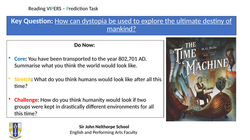 Dystopian Ficiton Lessons (9-12) | Teaching Resources