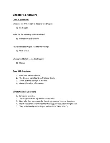 How To Train Your Dragon Guided Reading Lessons (Whole Book) | Teaching ...