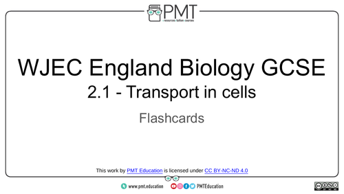 WJEC England/ Eduqas GCSE Biology Flashcards | Teaching Resources WJEC England/ Eduqas GCSE Biology Flashcards | Teaching Resources