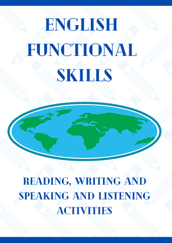 Functional Skills English L1 Reading, Writing & Speaking and Listening ...
