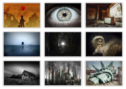 54 X Creative Writing Stimulus Picture Flash Cards. English Language ...