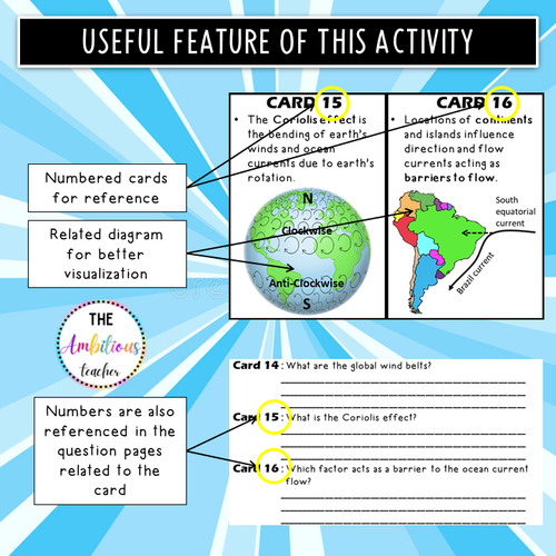 Ocean Currents, Waves & Tides Activity | Scavenger Hunt | Digital ...