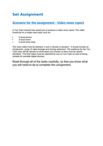 Creative iMedia - writing a clients brief with extended writing skills ...