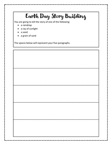 Earth Day | Story Building | Active Learning | KS3 and KS4 | Teaching ...
