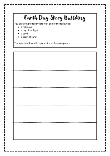 Earth Day | Story Building | Active Learning | KS3 and KS4 | Teaching ...