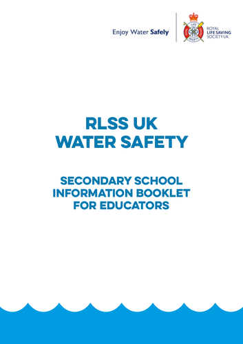 Water Safety Secondary School lesson plans 11-16 age range | Teaching ...