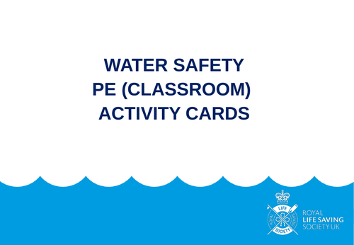 Water safety PE activities Primary 7-11 Age Range | Teaching Resources