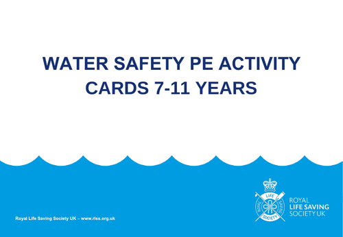 Water safety PE activities Primary 7-11 Age Range | Teaching Resources