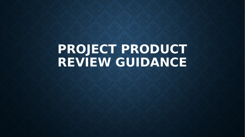 EPQ guidance for stages of AQA Projects | Teaching Resources