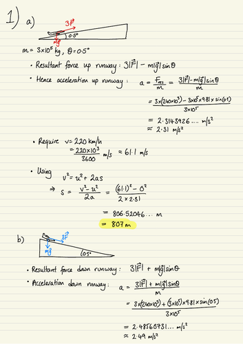 Physics - Mechanics Worksheets (Advanced - With Written Solutions ...