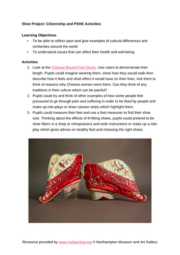 In Your Shoes - Cross Curricular Project | Teaching Resources