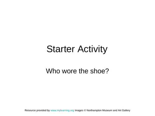 In Your Shoes - Cross Curricular Project | Teaching Resources