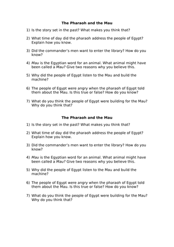 KS2 Comprehension Lessons | Teaching Resources