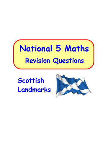National 5 Maths Revision - Scottish Landmarks | Teaching Resources
