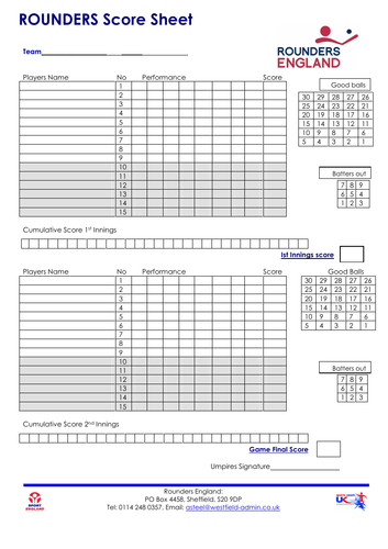 Rounders Sport Education Pack (Adaptable) | Teaching Resources