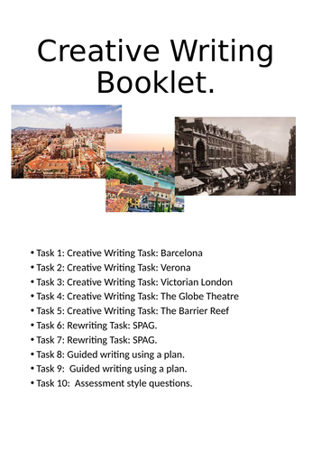 Creative Writing Booklet | Teaching Resources