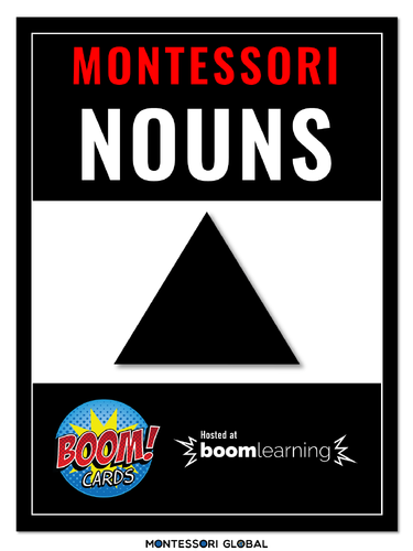 Montessori | Grammar Boom Cards | Nouns | 24 Decks | Distance Learning ...