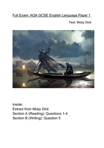 Full AQA GCSE English Language Paper 1 | Teaching Resources
