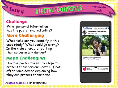 Digital Footprints KS2 | Teaching Resources