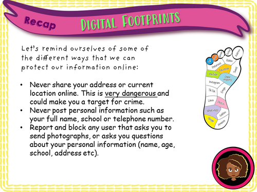 Digital Footprints KS2 | Teaching Resources