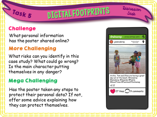Digital Footprints KS2 | Teaching Resources