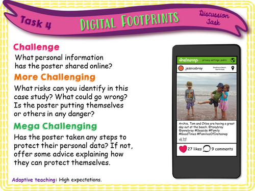 Digital Footprints KS2 | Teaching Resources