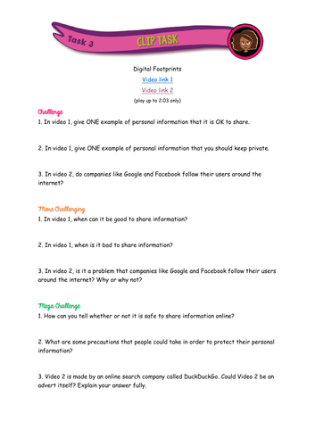 Digital Footprints KS2 | Teaching Resources