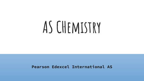 AS Chemistry Formulae, Equations and Amounts of Substances | Teaching ...