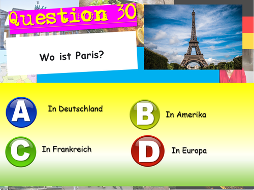 German Quiz | Teaching Resources
