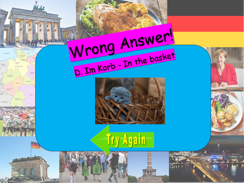 German Quiz | Teaching Resources