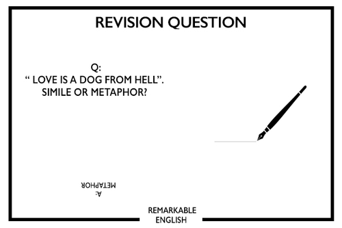 English Display Revision Wall | Teaching Resources