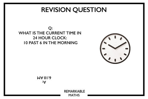 Maths Display Revision Wall | Teaching Resources