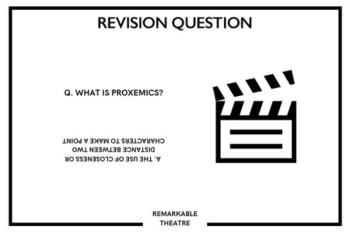 Drama and Theatre Display Revision Wall | Teaching Resources