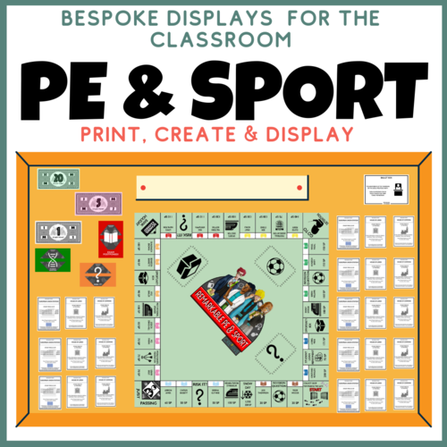 PE and Sport Display Revision Wall | Teaching Resources