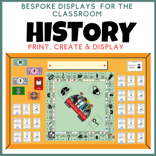 GCSE History Display Revision Wall | Teaching Resources