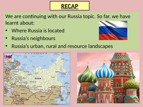 KS3 Geography Russia Full SOW | Teaching Resources