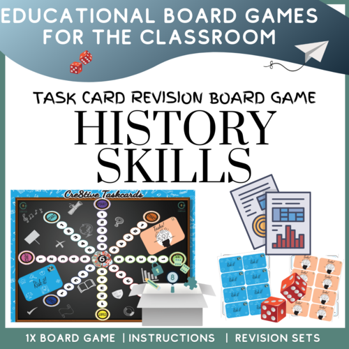 History Skills Revision Board Game | Teaching Resources