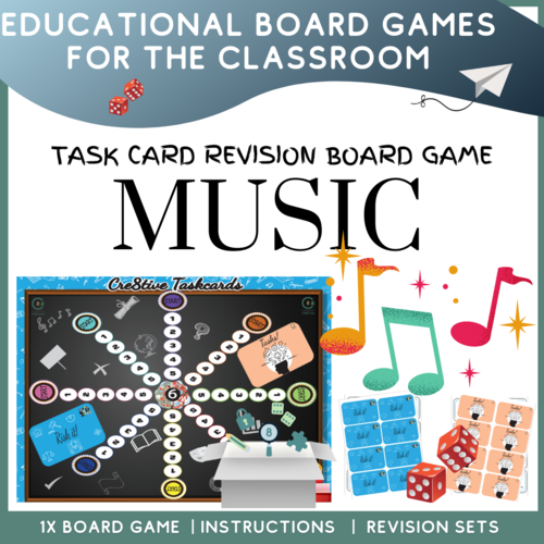Music Revision Board Game | Teaching Resources