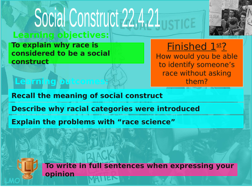 Race as a social construct | Teaching Resources